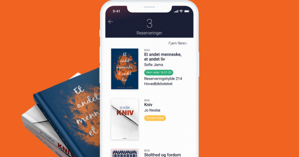 Biblioteket-appen | Aarhus Bibliotekerne